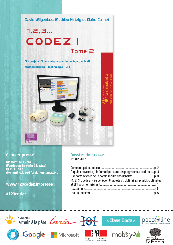 1, 2, 3, codez ! – Découvrir le projet — Pixees