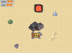 Simuler la mission dans Scratch — Pixees