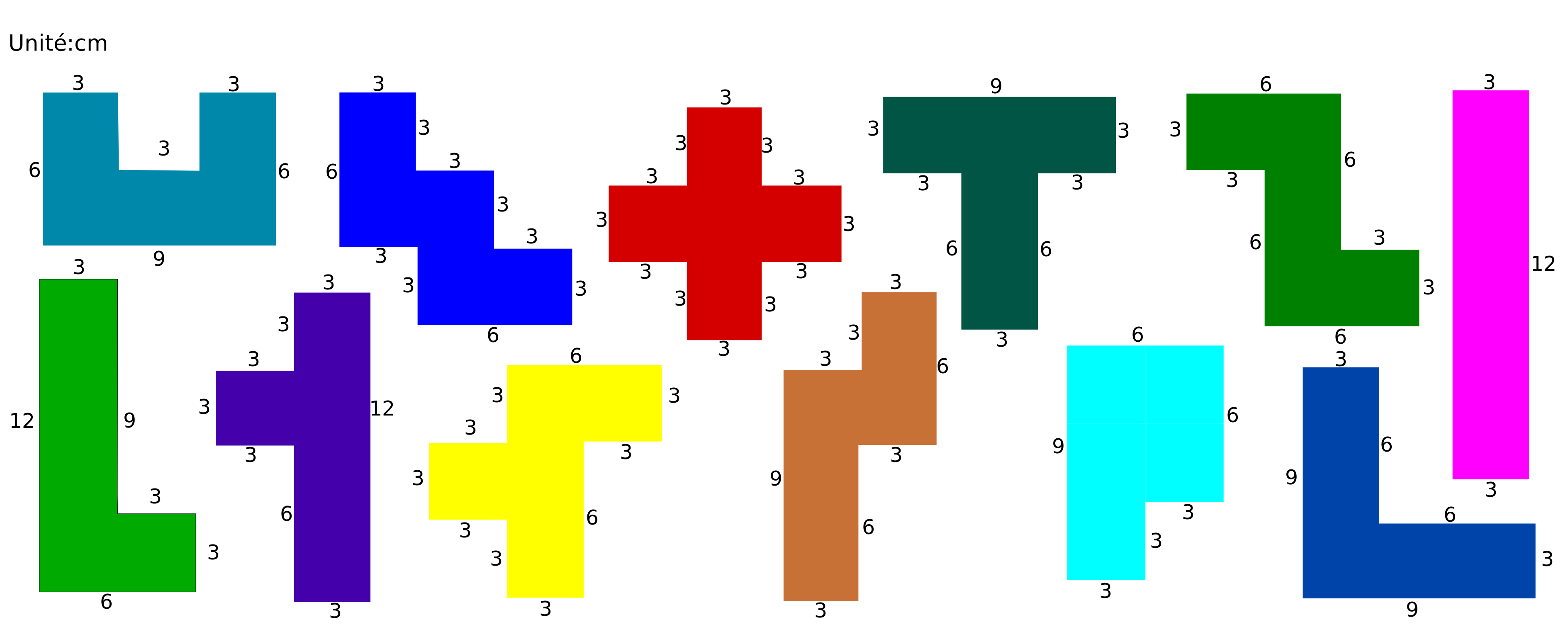 Pentominos — Pixees