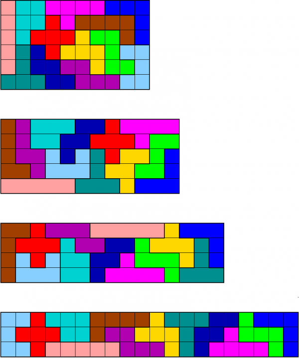 Pentominos — Pixees